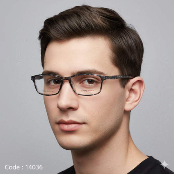 Elegant Lightweight Rectangular Full-Rim Eyeglasses for Small Faces ...