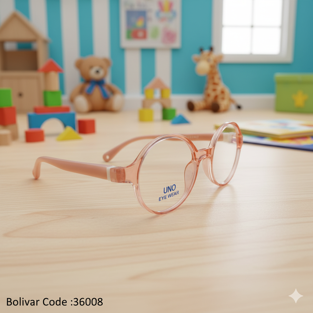 UNO Eyewear Gentle Round Kids Glasses - Code: 36008 - bolivareyewear